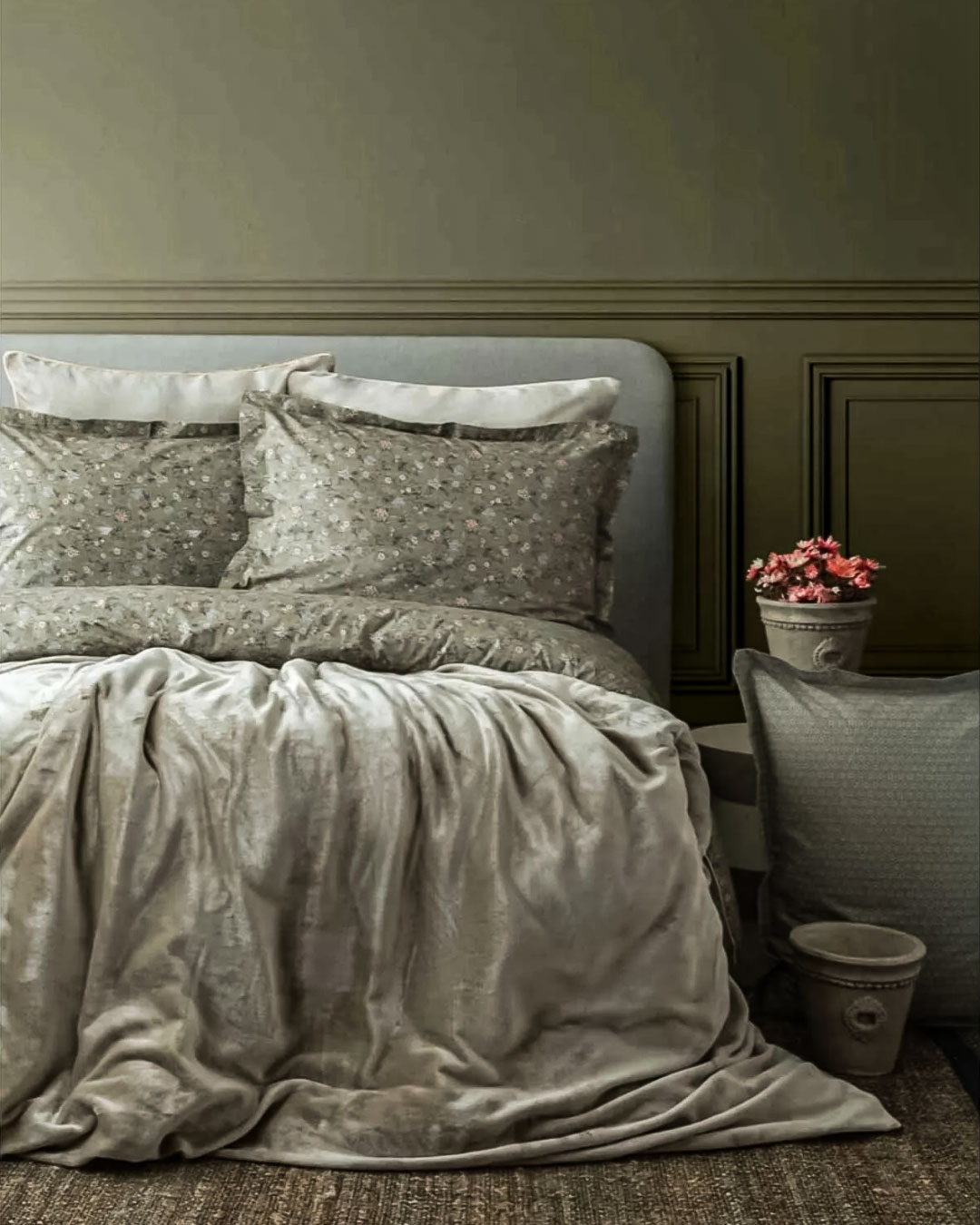 VICTORIA GREEN AP SET POSTELJINE – CHIKU